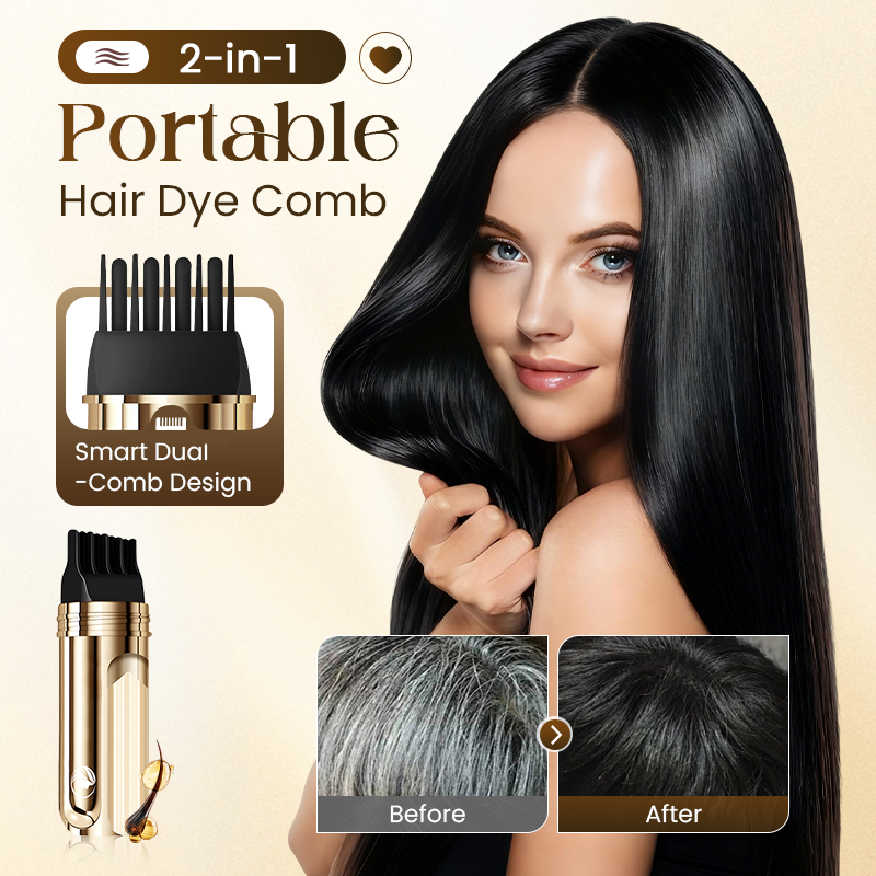 🔥Flash Sale💖2-in-1 Convenient Hair Dye Comb For Gray Hair – cttopkmall